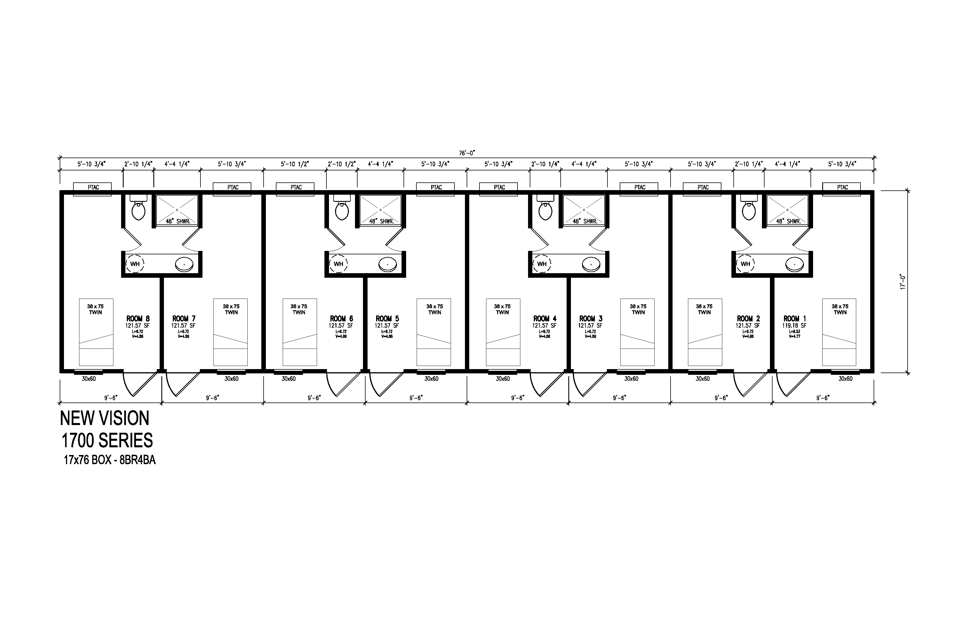 8 bed oilfield mancamp 18 x 80 - Oilfield Houses Workforce Housing Farm ...
